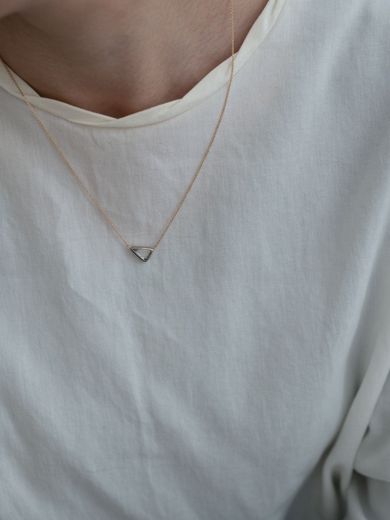 Diamond necklace _ LABO 22AWN01 – MEDERU